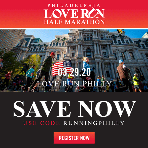 Get $5 Off The Philly Love Run Half Marathon!